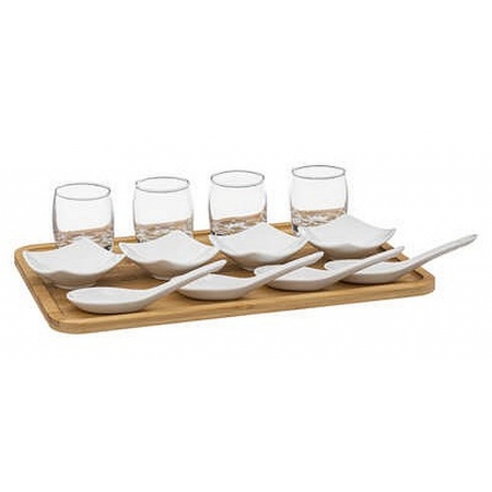 SET APERITIF BAMBOU 13 PIECES