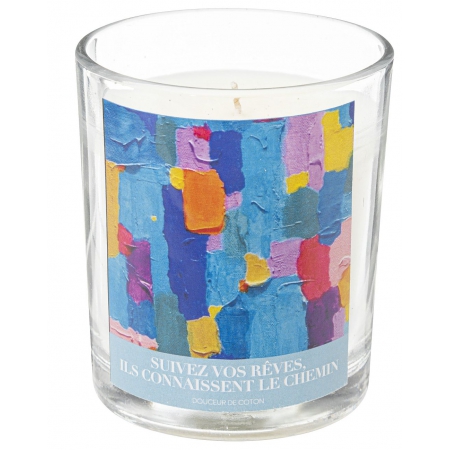 BOUGIE PARFUMEE JOMY DOUCEUR DE COTON 200 GR