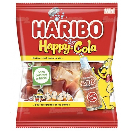 SACHET HAPPY COLA HARIBO 40 GR