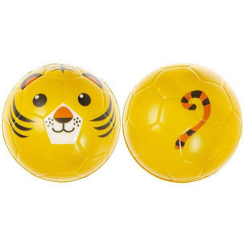 BALLE FACE ANIMAUX 10 CM